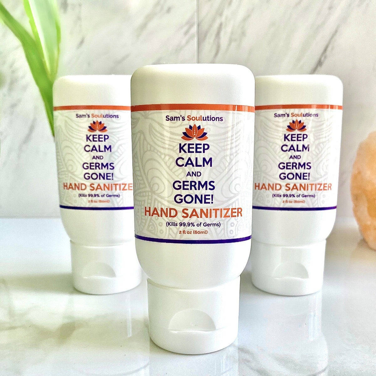 Keep Calm Hand Sanitizer (Bundle of Three Tubes) – Sam's Soulutions ...